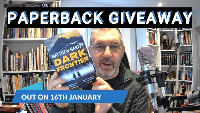 E: 19/01 Win 1 of 3 paperback copies of Dark Frontier by Matthew Harffy ...