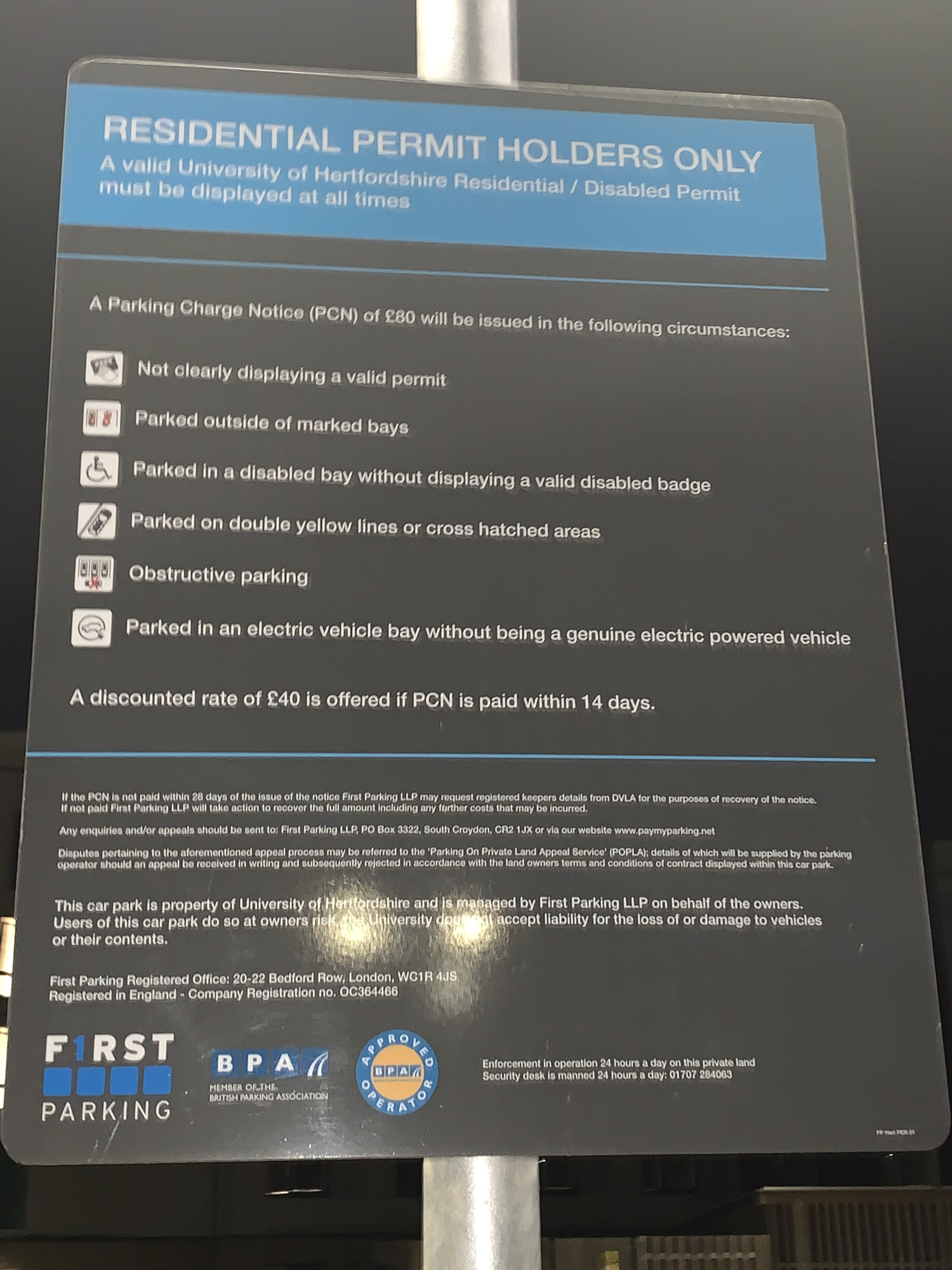 FIRST PARKING LLP court case — MoneySavingExpert Forum