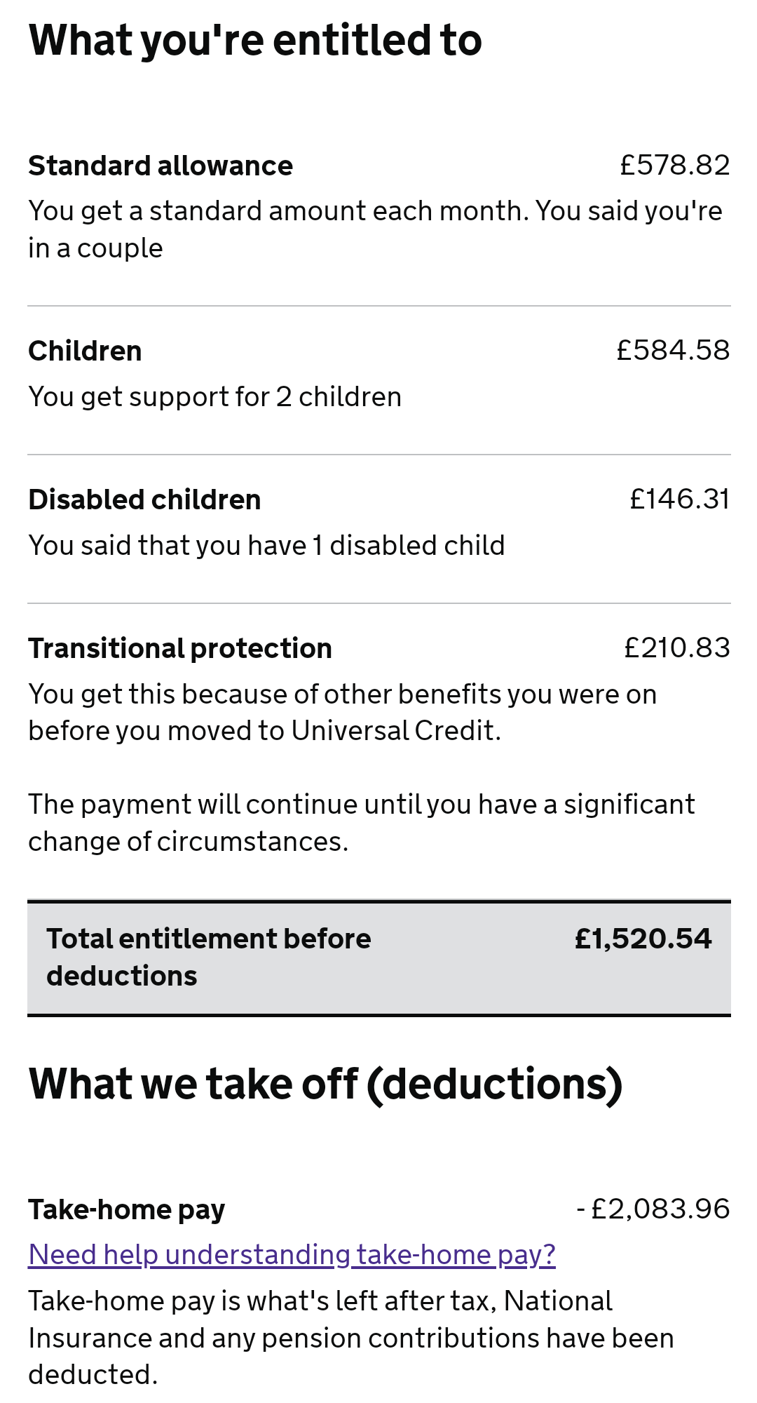 Migration to universal credits — MoneySavingExpert Forum