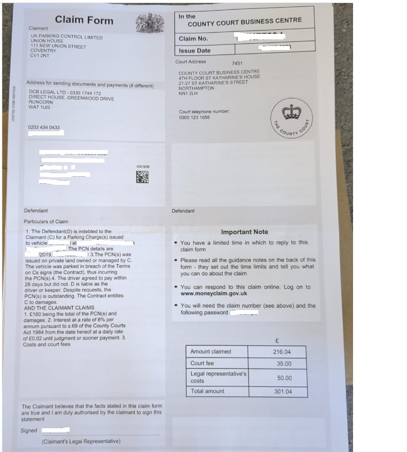 DCB Legal - County Court Letter — MoneySavingExpert Forum