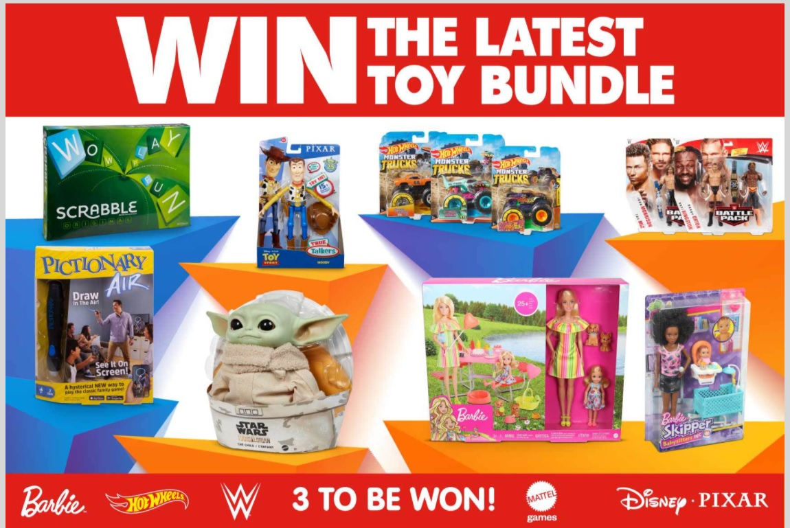 E: 05/11 (9am) Win 1 of 3 toy bundles from B&M Stores ...