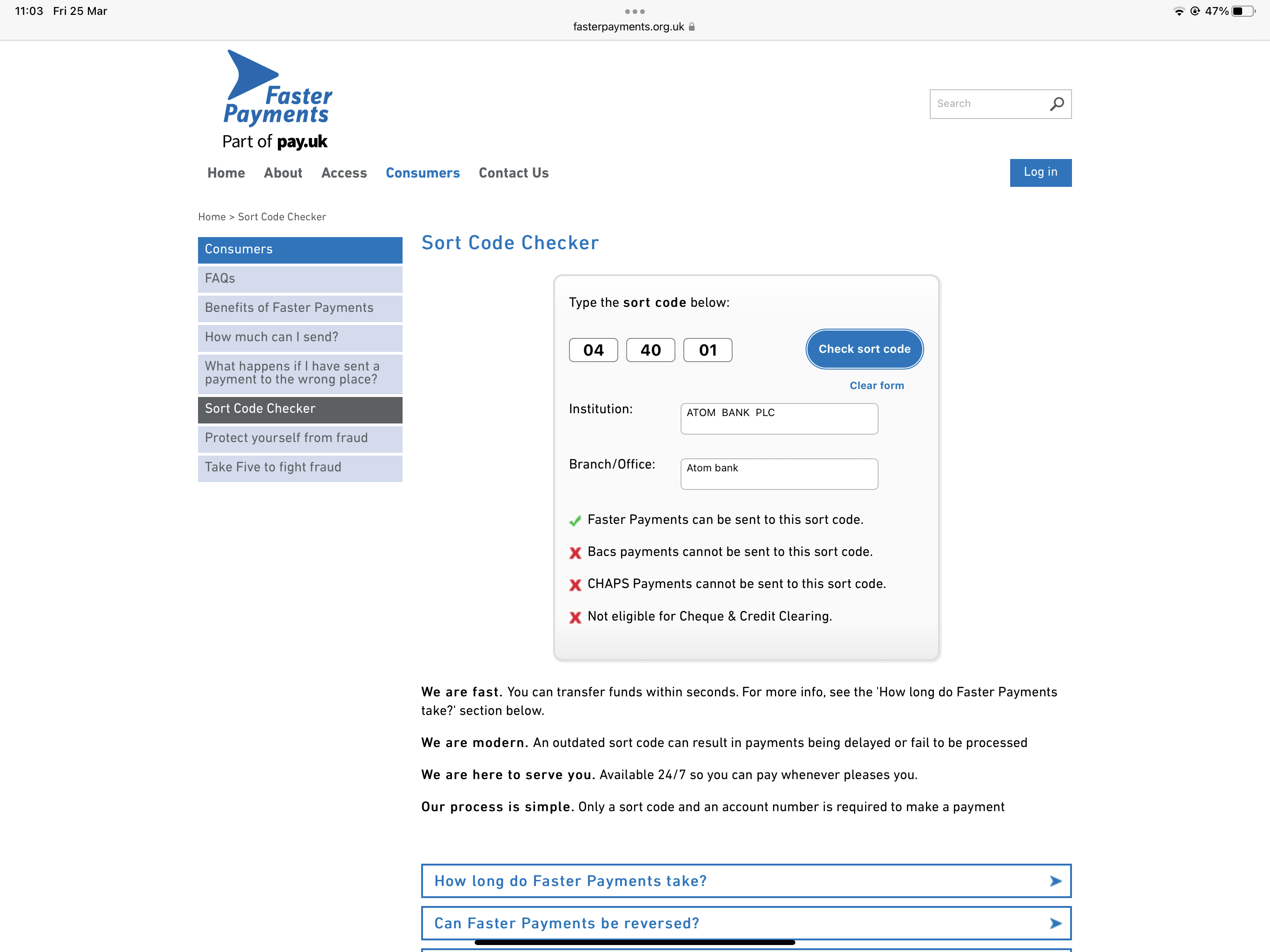 RBS To Atom The Sort Code You Entered Doesn t Look Quite Right RBS To Atom The Sort Code You Entered Doesn t Look Quite Right