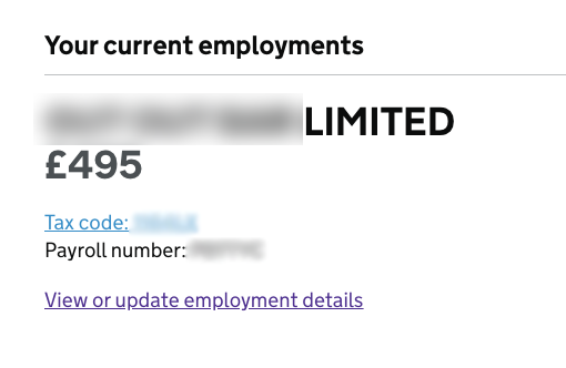 HMRC login: viewing wages — MoneySavingExpert Forum