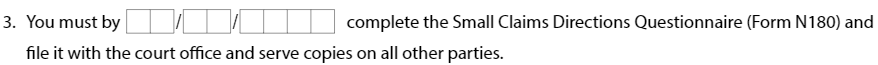 N180 Directions Questionnaire — MoneySavingExpert Forum