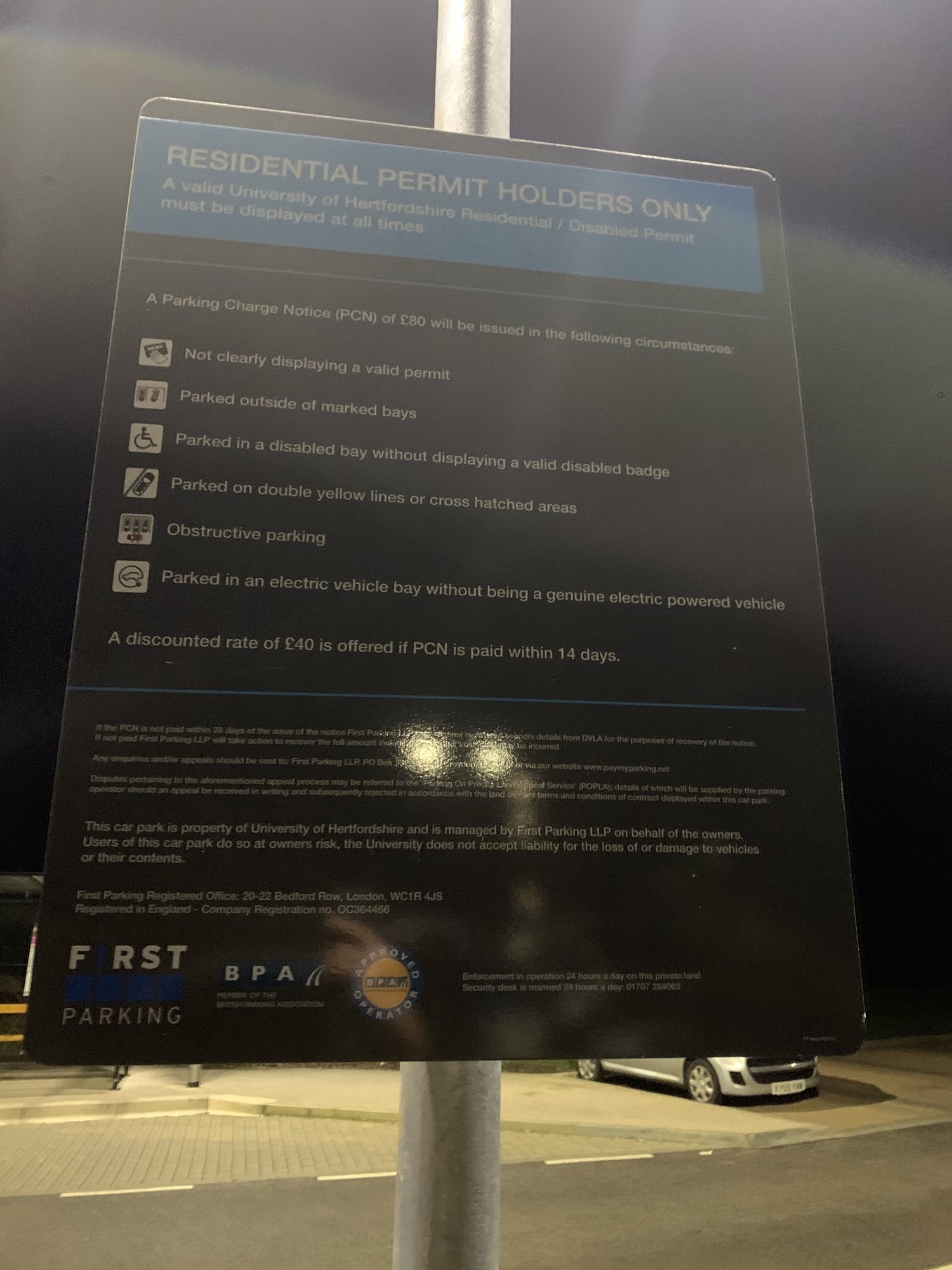 FIRST PARKING LLP court case — MoneySavingExpert Forum