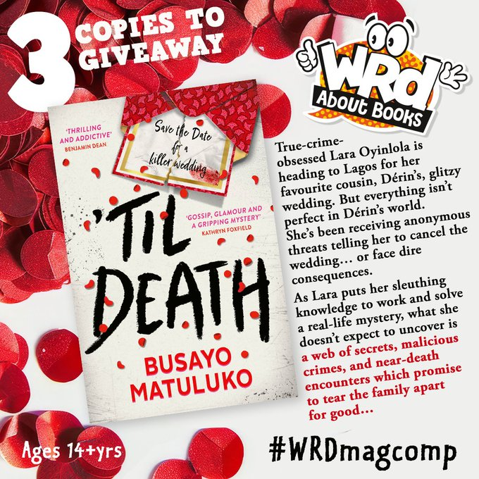E: 10/01 Win a copy of YA Murder Mystery Til Death by Busayo Matuluko ...