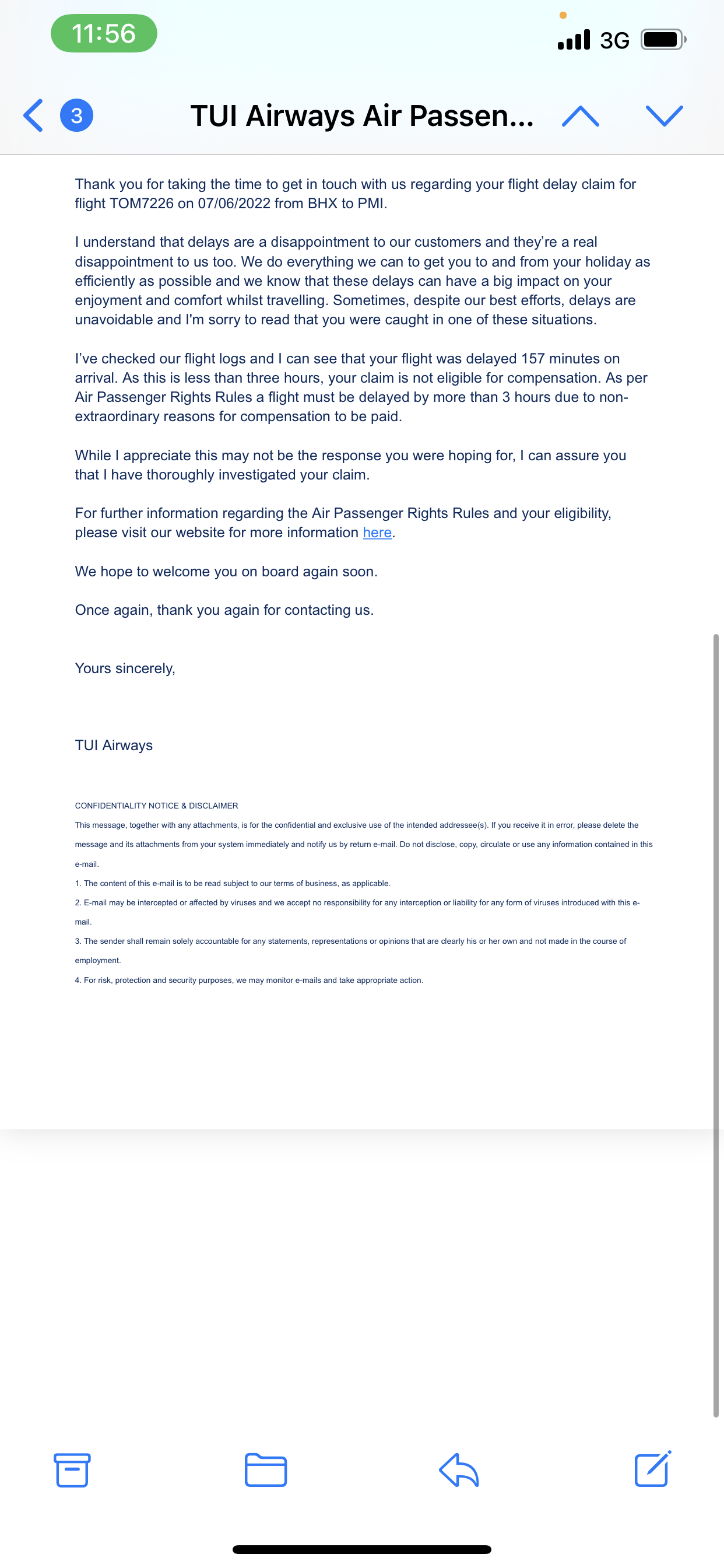 Tui Flight Delay Flight Cancel Compensation Issues