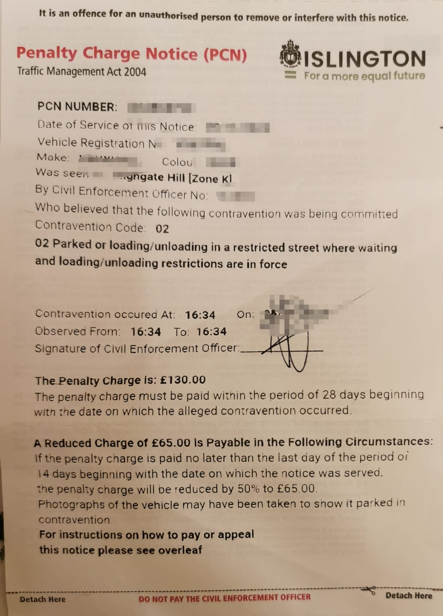 Islington No loading but ringo still took payment — MoneySavingExpert Forum