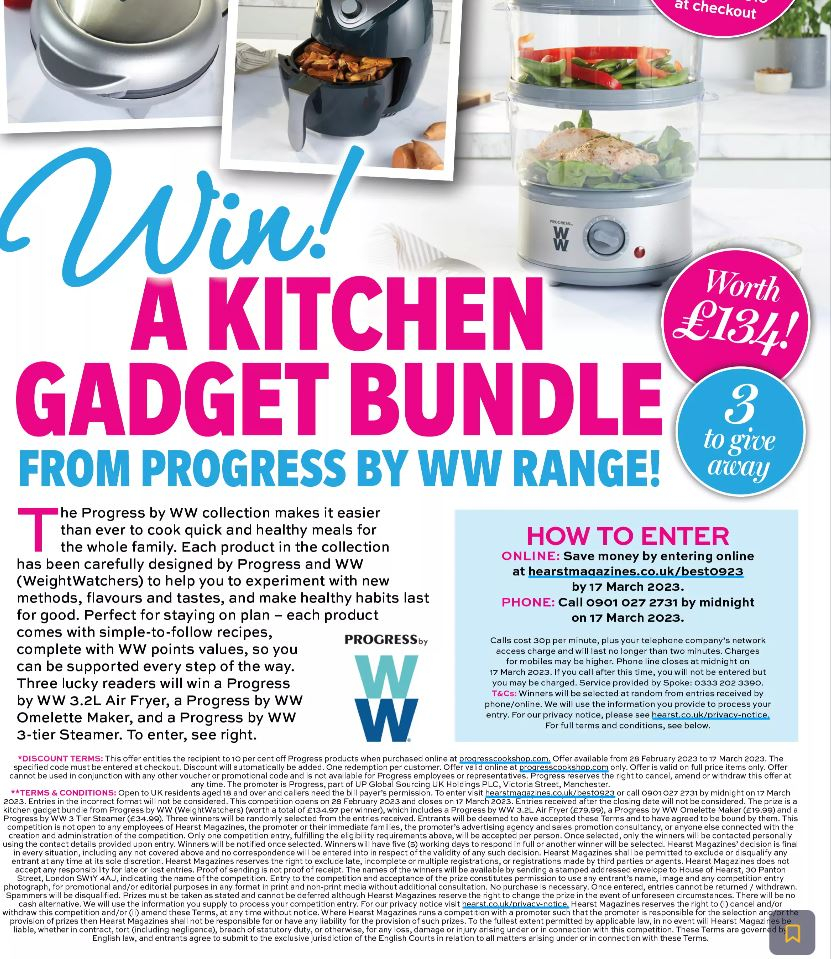 E:17/03 Win a kitchen gadget bundle [Best 9] — MoneySavingExpert Forum