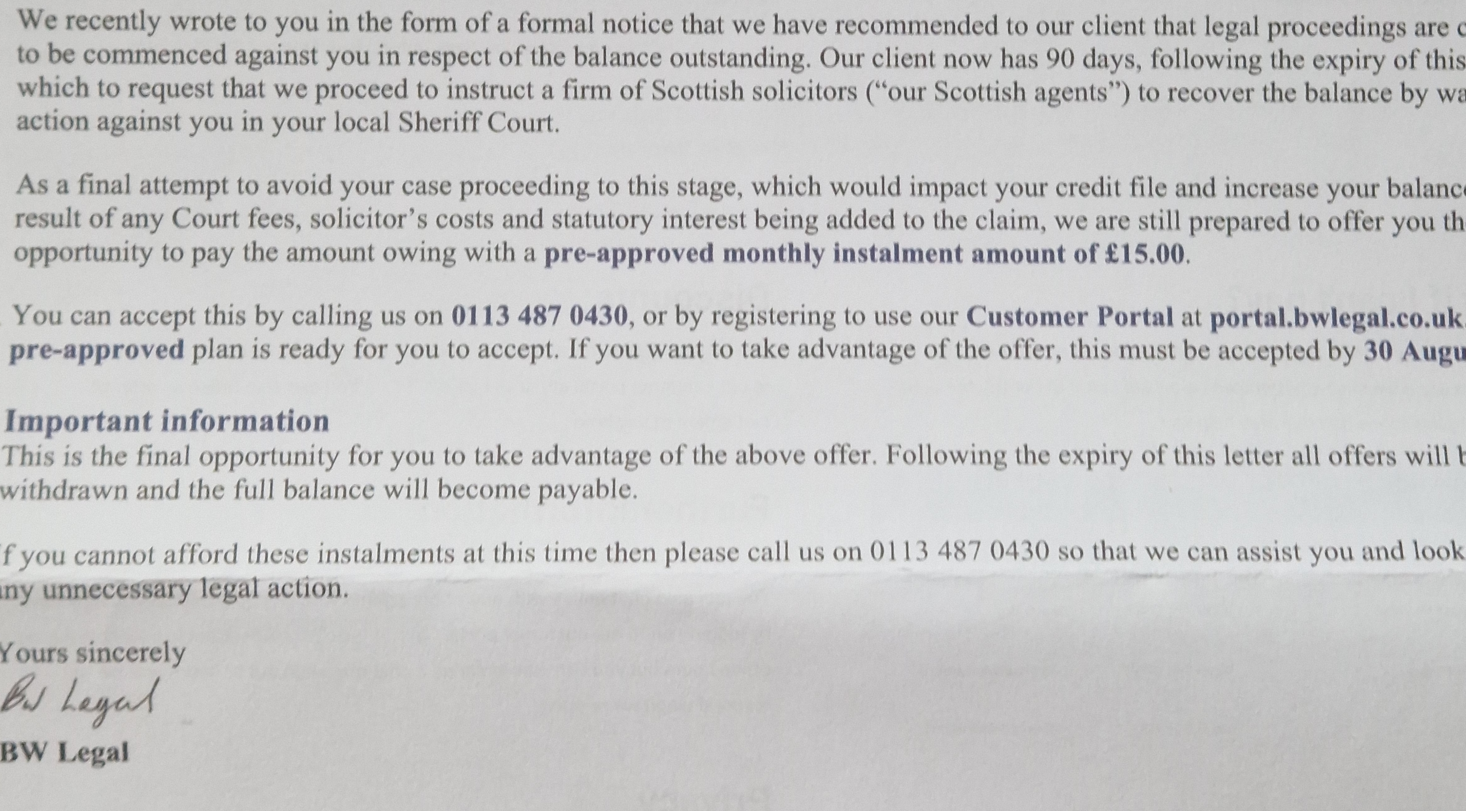 Trace PCN on behalf of NCP — MoneySavingExpert Forum