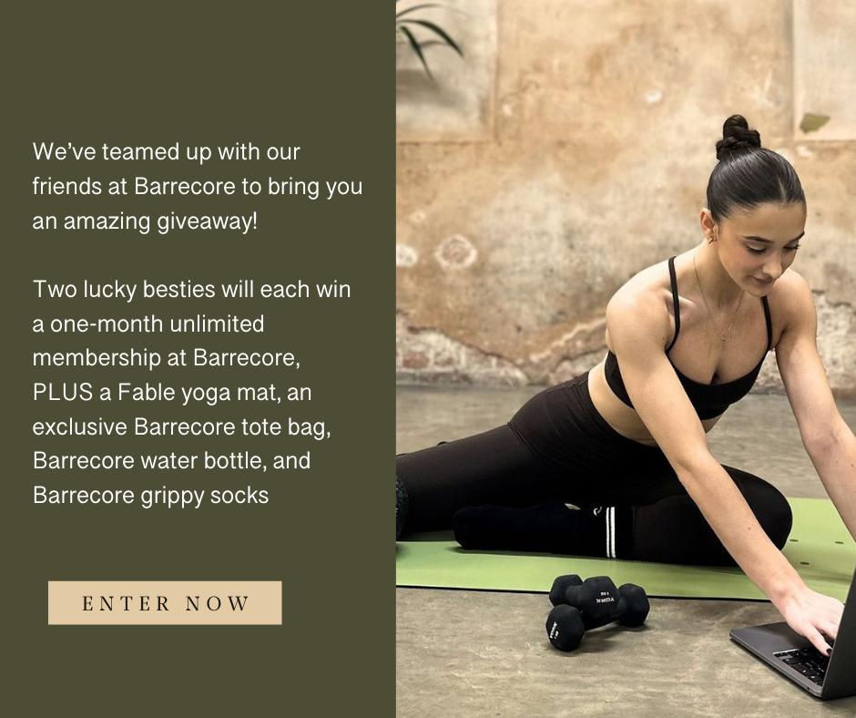 E: 29/02 Win a one-month unlimited membership at Barrecore + Barrecore ...