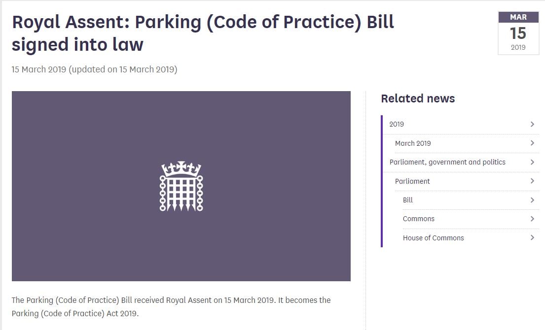 Help understanding the Parking Code of Conduct 2019 — MoneySavingExpert ...