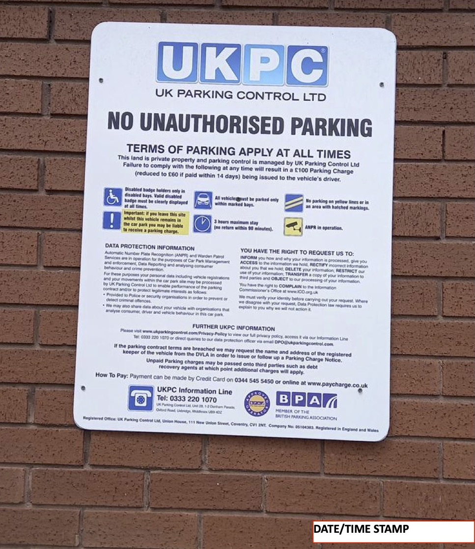 UKPC Ltd PCN - Not Parking In Bay (Photos Included) — MoneySavingExpert ...