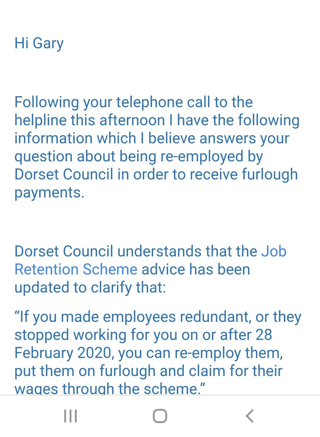 New job 28th feb/ no furlough — MoneySavingExpert Forum